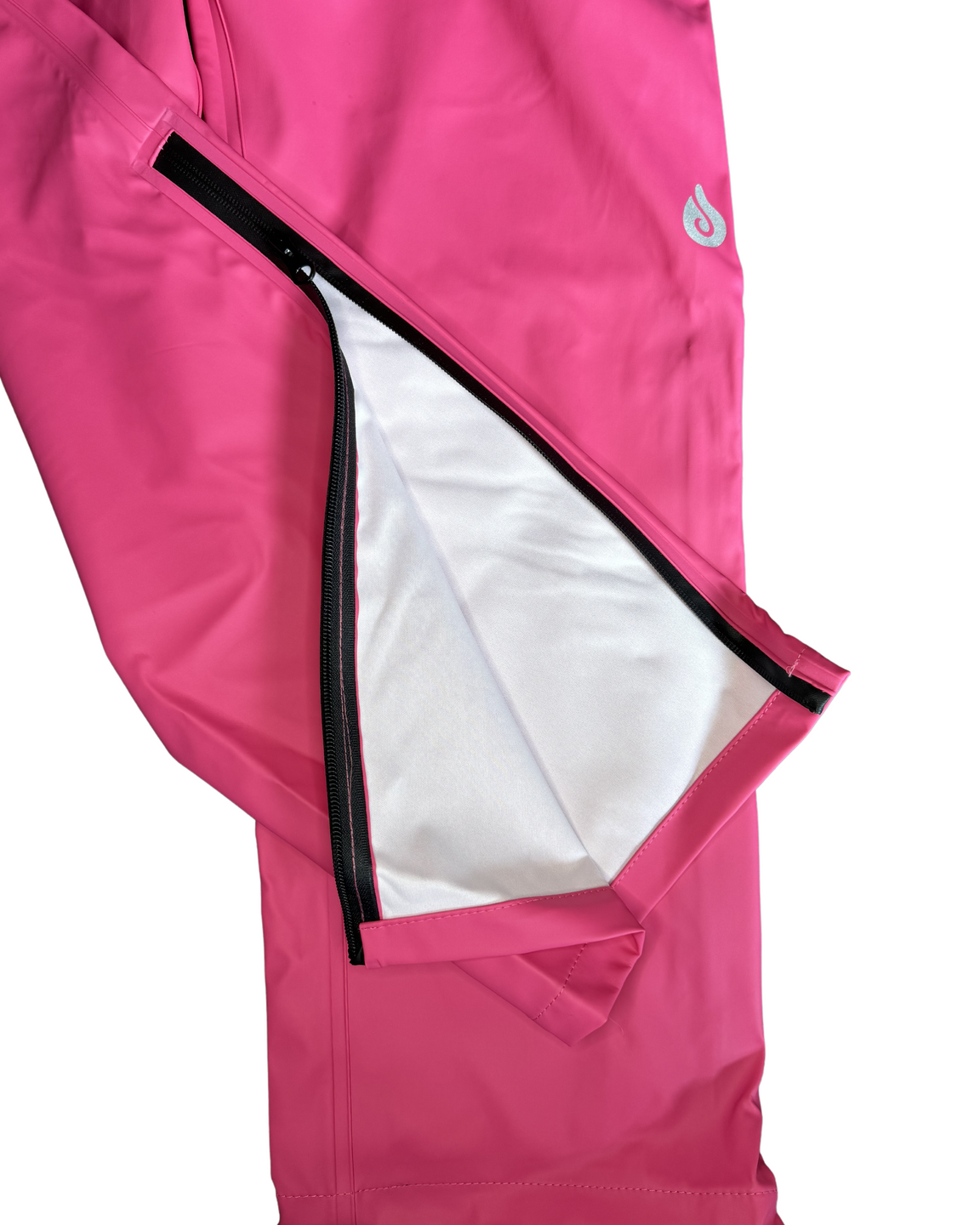 Adults Pink PU Splash Waterproof Bib & Brace – Drykids