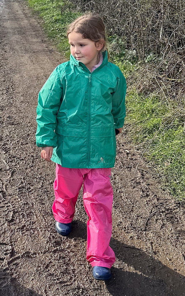Original Green Waterproof Jacket – Drykids