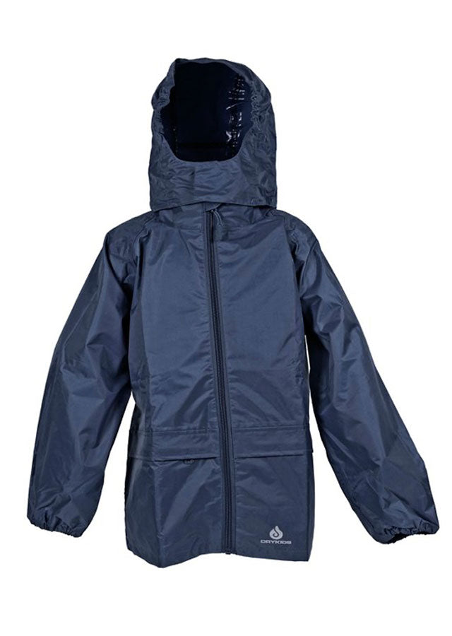 Adult Original Navy Blue Waterproof Jacket – Drykids