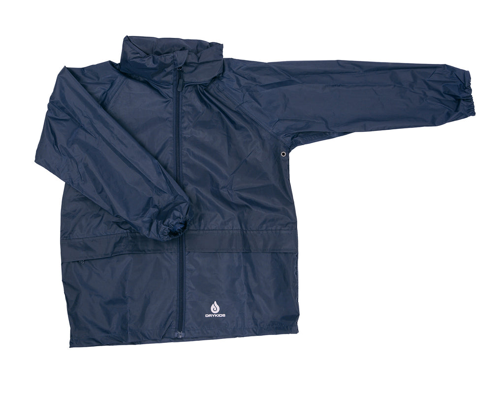 Original Navy Blue Waterproof Jacket – Drykids